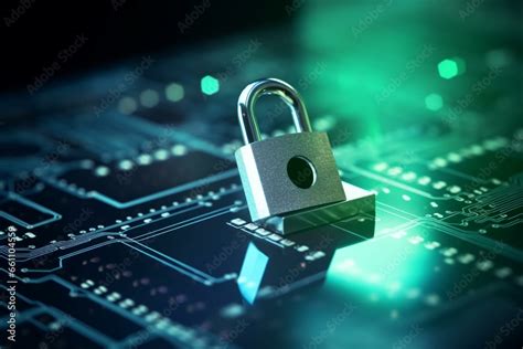 Security Mechanism That Restricts Access To A Digital File Generative AI Stock Illustration