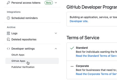 Creating a GitHub App - Cocov