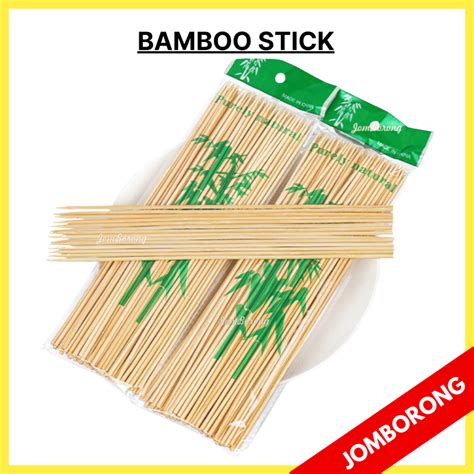 Bamboo Stick Lidi Bunga Telur Satay Bamboo Stick Kayu Cucuk Satay