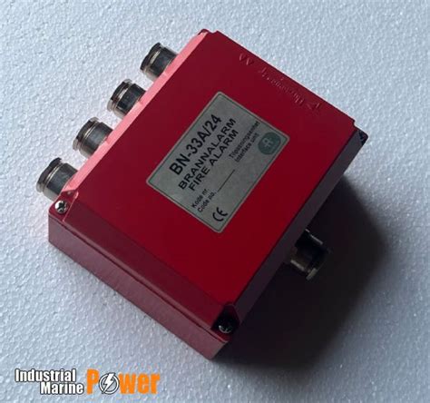 Autronica Bn 33a24 Brannalarm Fire Alarm Address Interface Unit