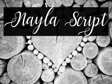 Nayla Script Font Free Download Ttfotf