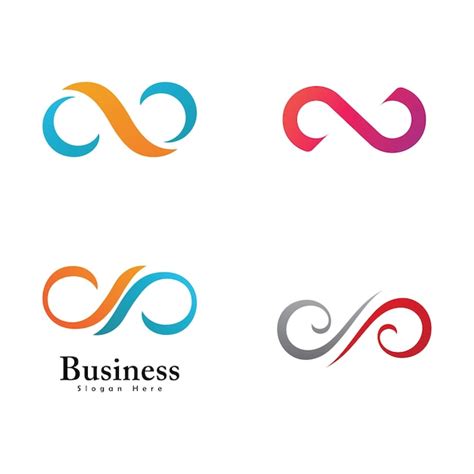 Premium Vector Infinity Logo Vector Template Design