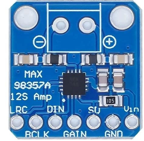 I2s 3w Class D Amplifier Breakout Max98357a Otronic