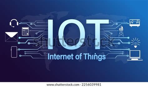 Iot Internet Things Devices Connectivity Concepts Stock Vector Royalty Free 2256039981