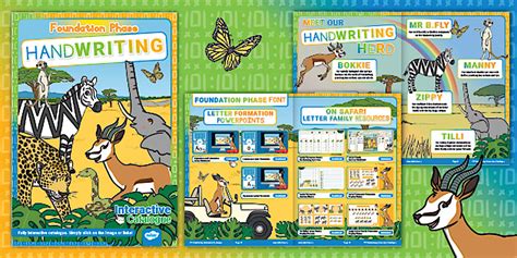 Free Foundation Phase Handwriting Interactive Catalogue