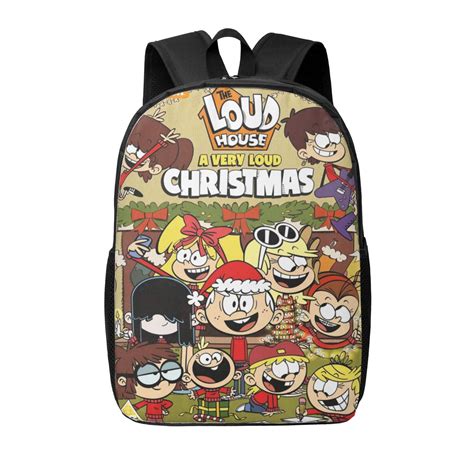 The Loud House Backpacks Lightweight Bookbags Casual Daypack For Travel