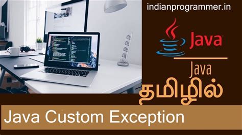 Java Custom Exception Create Exception Live Training Tamil
