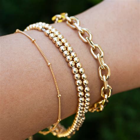 Gold Bracelets Matching At Jill Ford Blog