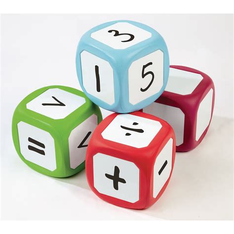 He167524 Teacher Whiteboard Dice From Hope Education Findel Education