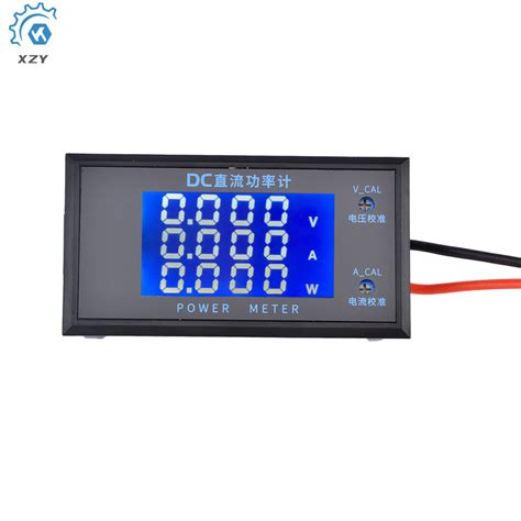 Watt Meter Digital Power Analyzer With Digital LCD DC Wattmeter For Voltage Current Power Energy