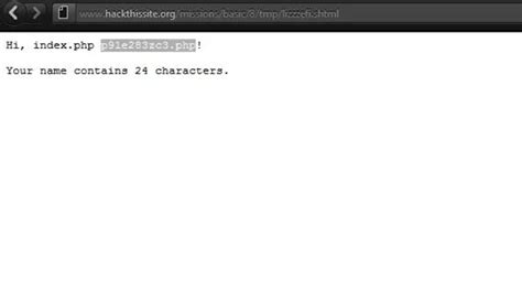 Goodnight Byte Hackthissite Walkthrough Part 8 Legal Hacker