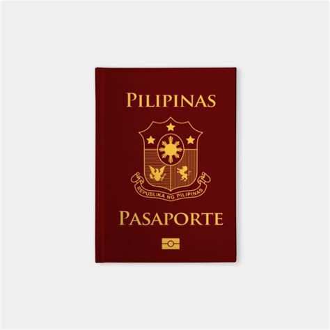 Philippines Passport Notebook