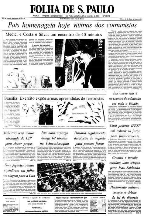 1969 Orlando Geisel Rememora Intentona E Diz Que Inimigo Não Esmoreceu