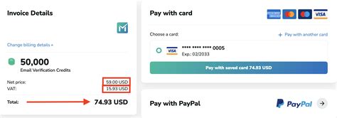 Net Price VAT MillionVerifier Help Pages