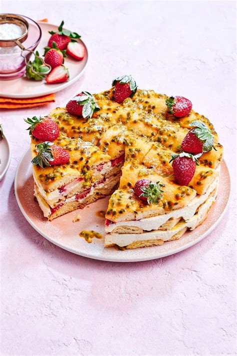 Strawberry Passionfruit Shortcake Recipe New Idea
