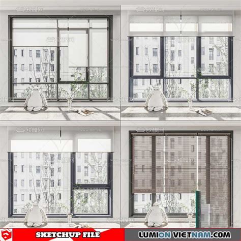 Window Sketchup Models By Dinh Thanh