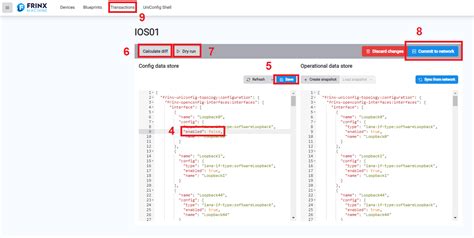 device configure loopback frinx docs