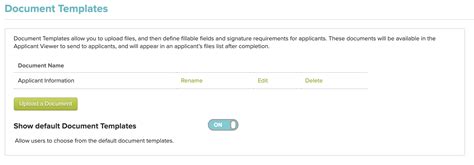 using document templates and the signed documents api
