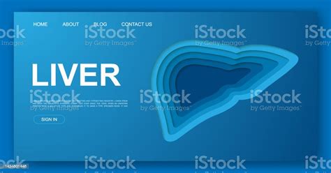 간 3d 종이 컷 웹 사이트 템플릿 간염 종이는 그림을 잘라냅니다 방문 페이지 광고 페이지에 대한 장기 해부학 기호 간염에 대한