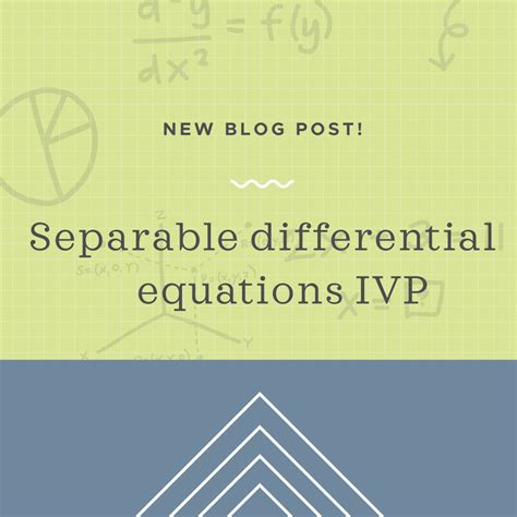Separable Differential Equations Initial Value Problems — Krista King Math Online Math Help