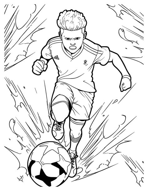 Soccer Team Coloring