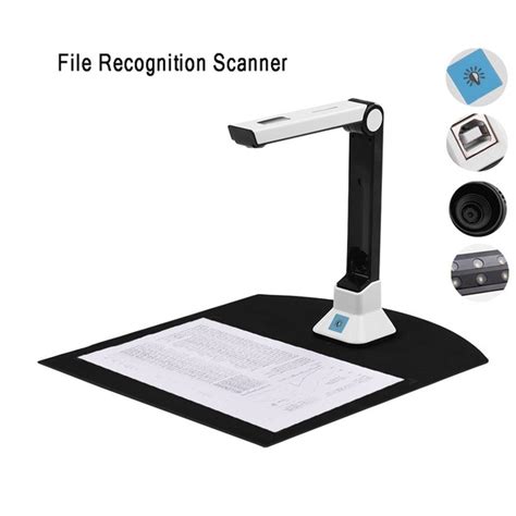 Elikliv Bk50 Portable Book Image Document Scanner Camera 10 Mega Pixel