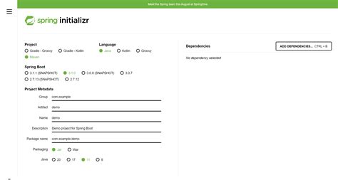 spring boot 프로젝트 생성 방법