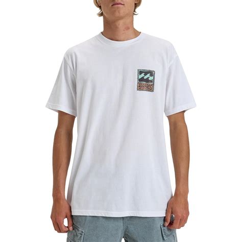 Billabong Stamp S S T Shirt White Supereight