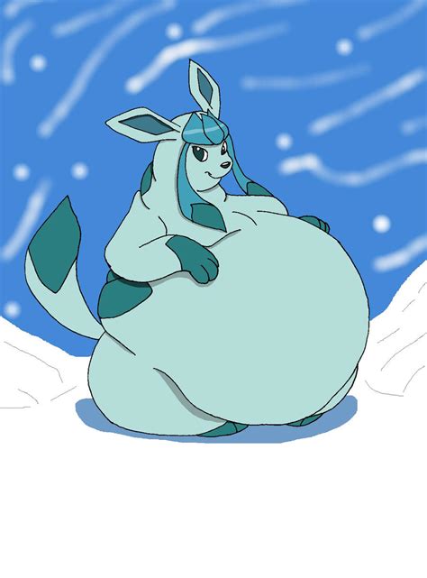 Fat Glaceon By Hectorthewolf On Deviantart