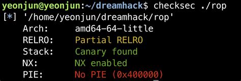 Return Oriented Programming Rop Yeonjun Blog