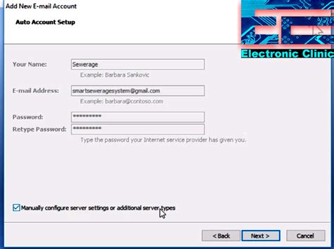 Gmail Outlook Settings Configure Gmail In Outlook Arduino Send Email