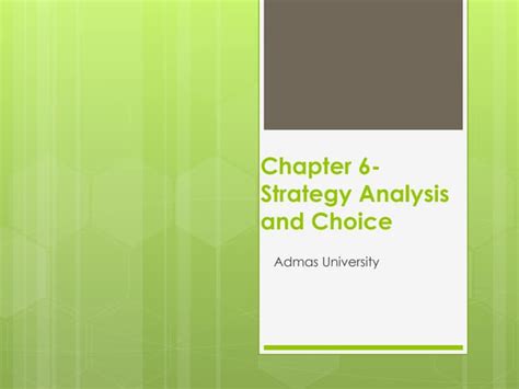 Quantitative Strategic Planning Matrix Pptx