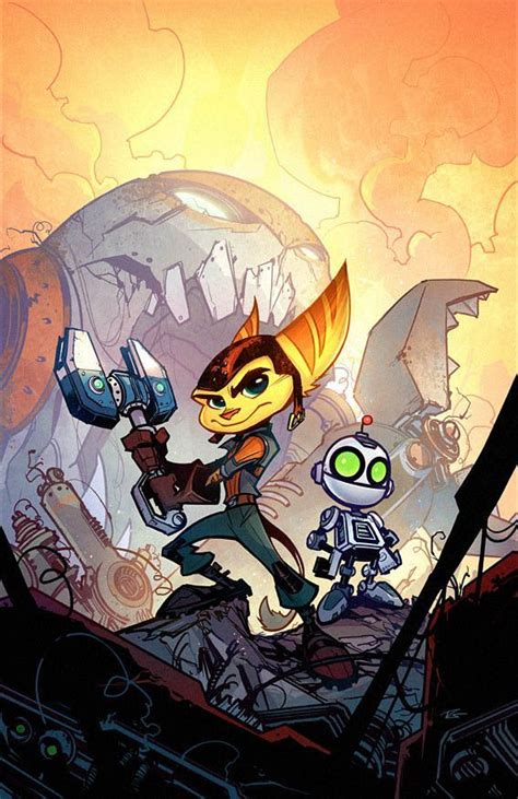 Ratchet And Clank Game Art Concept Art Ratchet