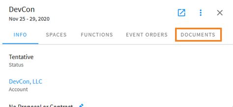 Create Event Summaries Hold Confirmations And Other Event Documents