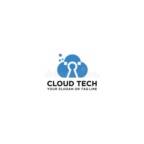 Cloud Security Logo Design Vector Stock Vector Illustration Of Company Lock 176427501