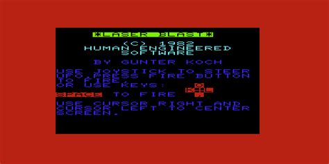 Laser Blast 1982 Mobygames