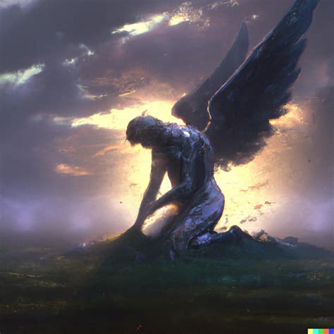 Fallen Angel Drawings Artistic Interpretations Of Angelic Rebellion