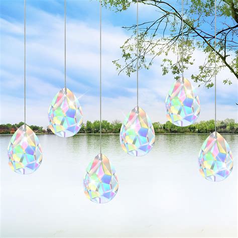 Sonnenfänger Kristall 10 Stück Suncatcher 38 Mm Kristalle Zum