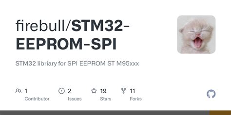 Github Firebullstm32 Eeprom Spi Stm32 Libriary For Spi Eeprom St M95xxx