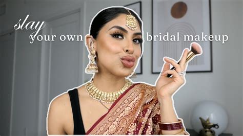 How I Did My Own South Asian Wedding Makeup Step By Step Diy Soft