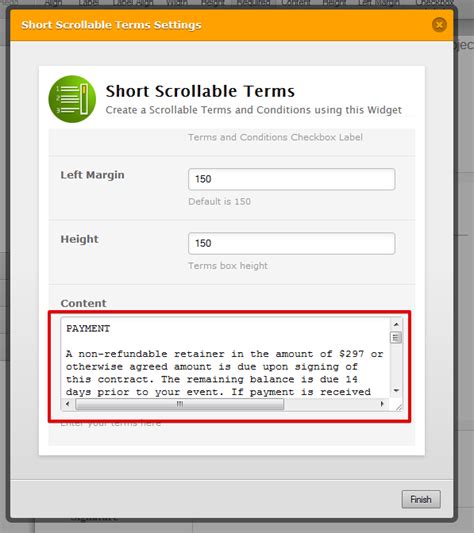 502 Bad Gateway Error On Scrollable Terms Widget