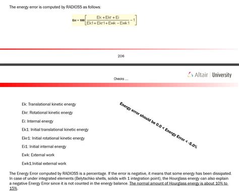 Help With Mass Error And Energy Error Altair Community