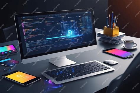 Premium Photo Software Development Coding Process Concept Programming