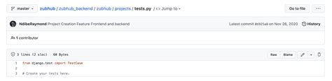 Add Tests For Projects In Backend Issue 689 Unstructuredstudio Zubhub GitHub