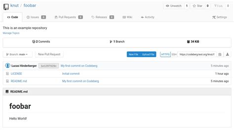Your First Repository Forgejo Beyond Coding We Forge