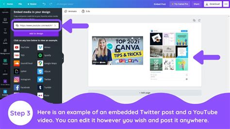 how to embed posts in canva blogging guide