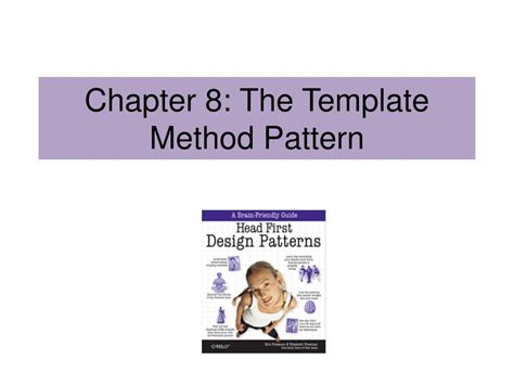 ppt chapter 8 the template method pattern powerpoint presentation