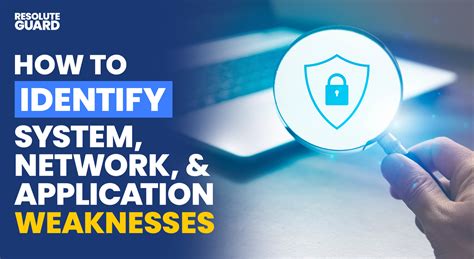 How To Identify System Network And Application Weaknesses Resoluteguard