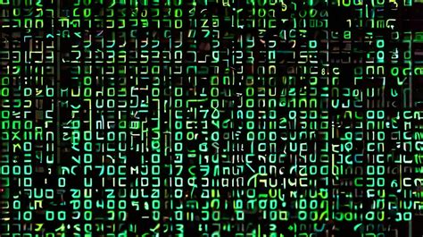 Large Green Glowing Hacking Code Hd Image Premium Ai Generated Image