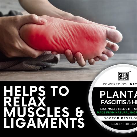 Plantar Fasciitis Relief And Heel Treatment Maximum Strength Soothing
